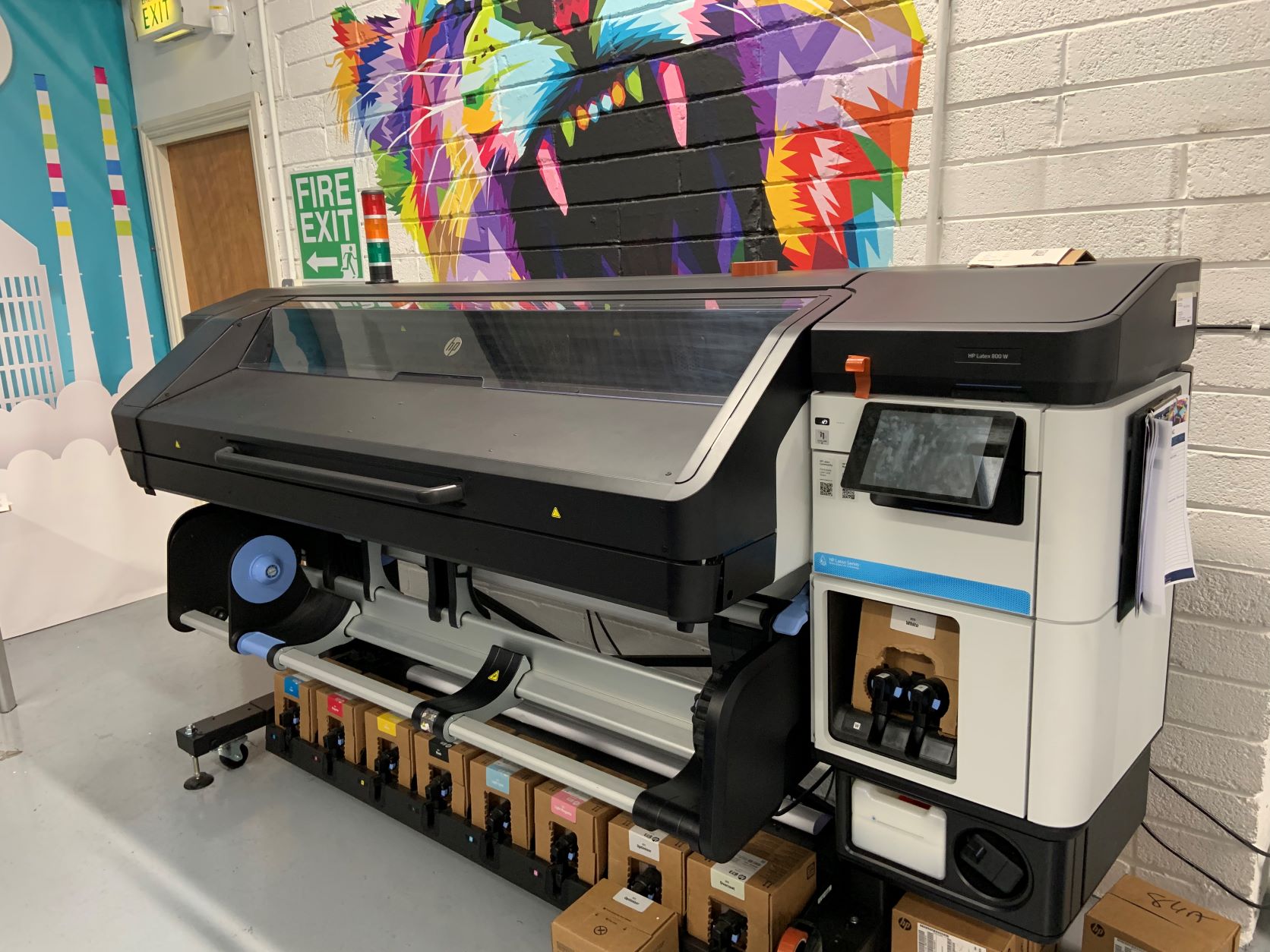 HP Latex opens up new markets for Dublin printer - Digital Textile Printer
