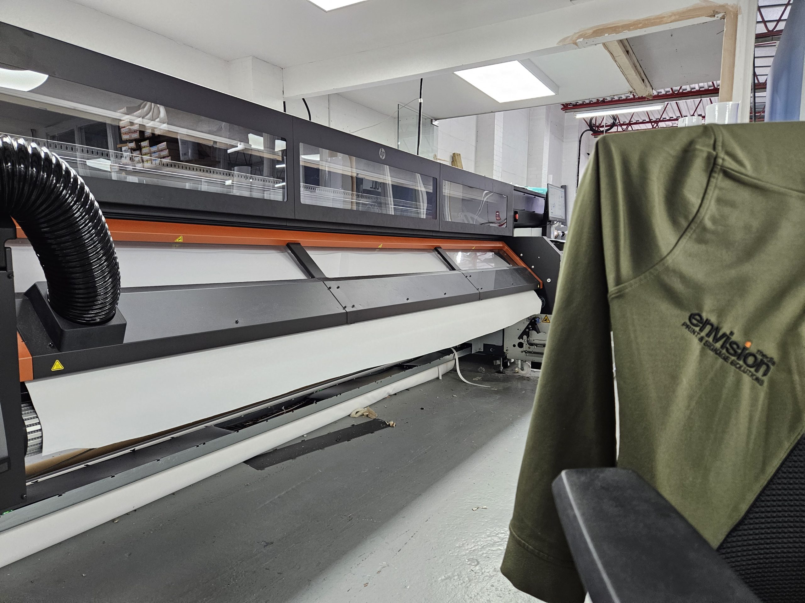 Envision Media makes a Stitch in time - Digital Textile Printer