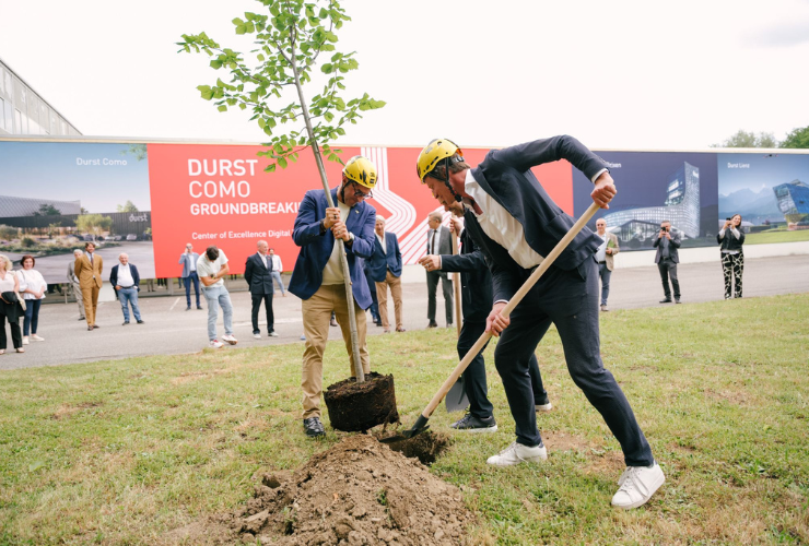 Durst breaks ground on textile printing facility - Digital Textile Printer