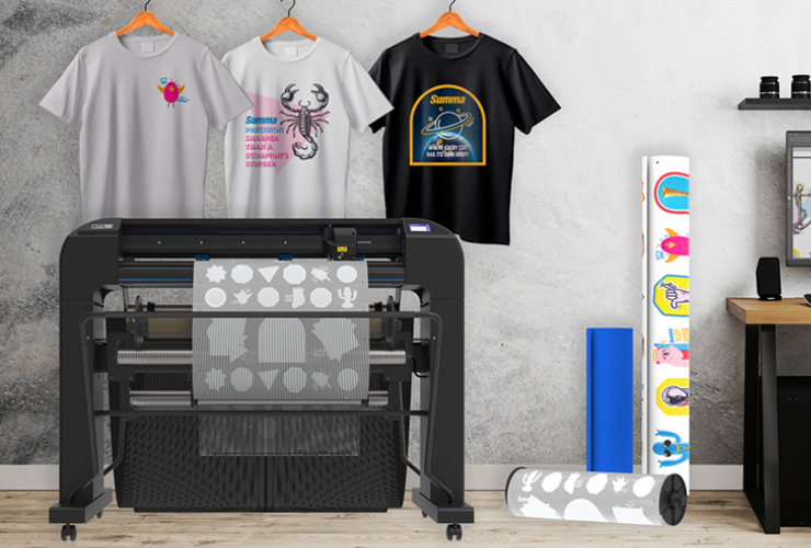 Summa releases cutter for DTF applications - Digital Textile Printer