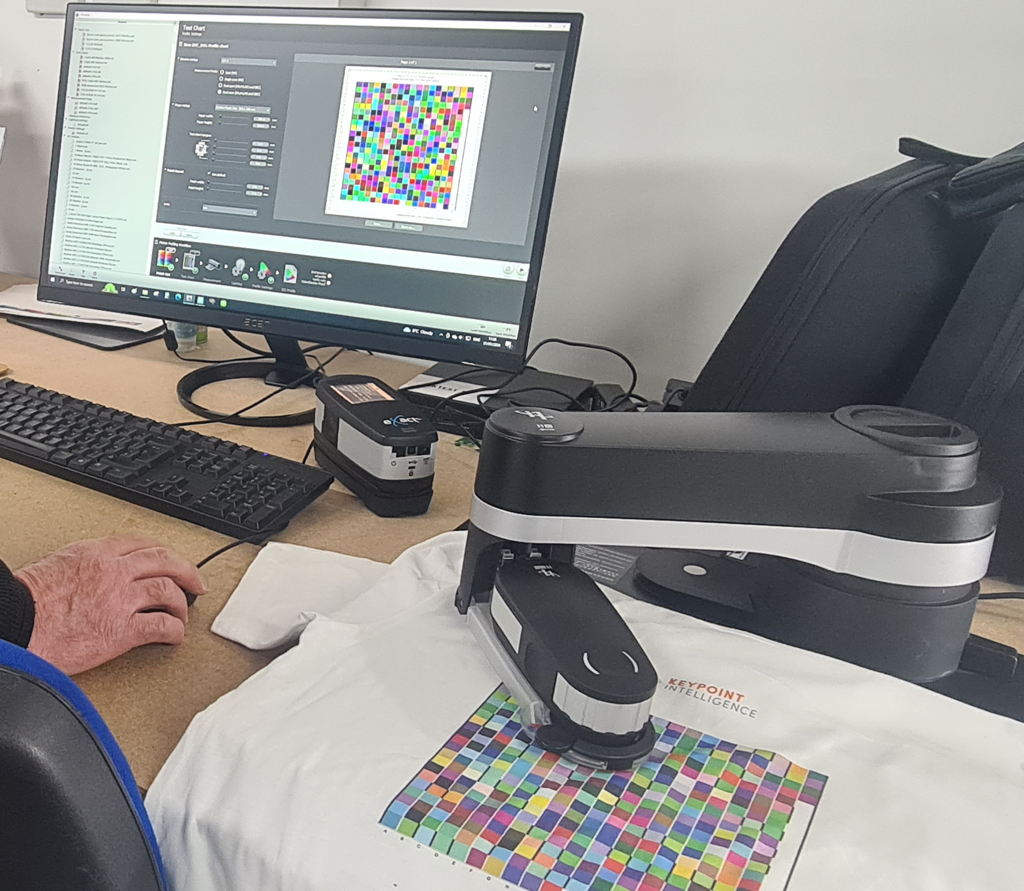 Keypoint debuts DtF testing and report service - Digital Textile Printer